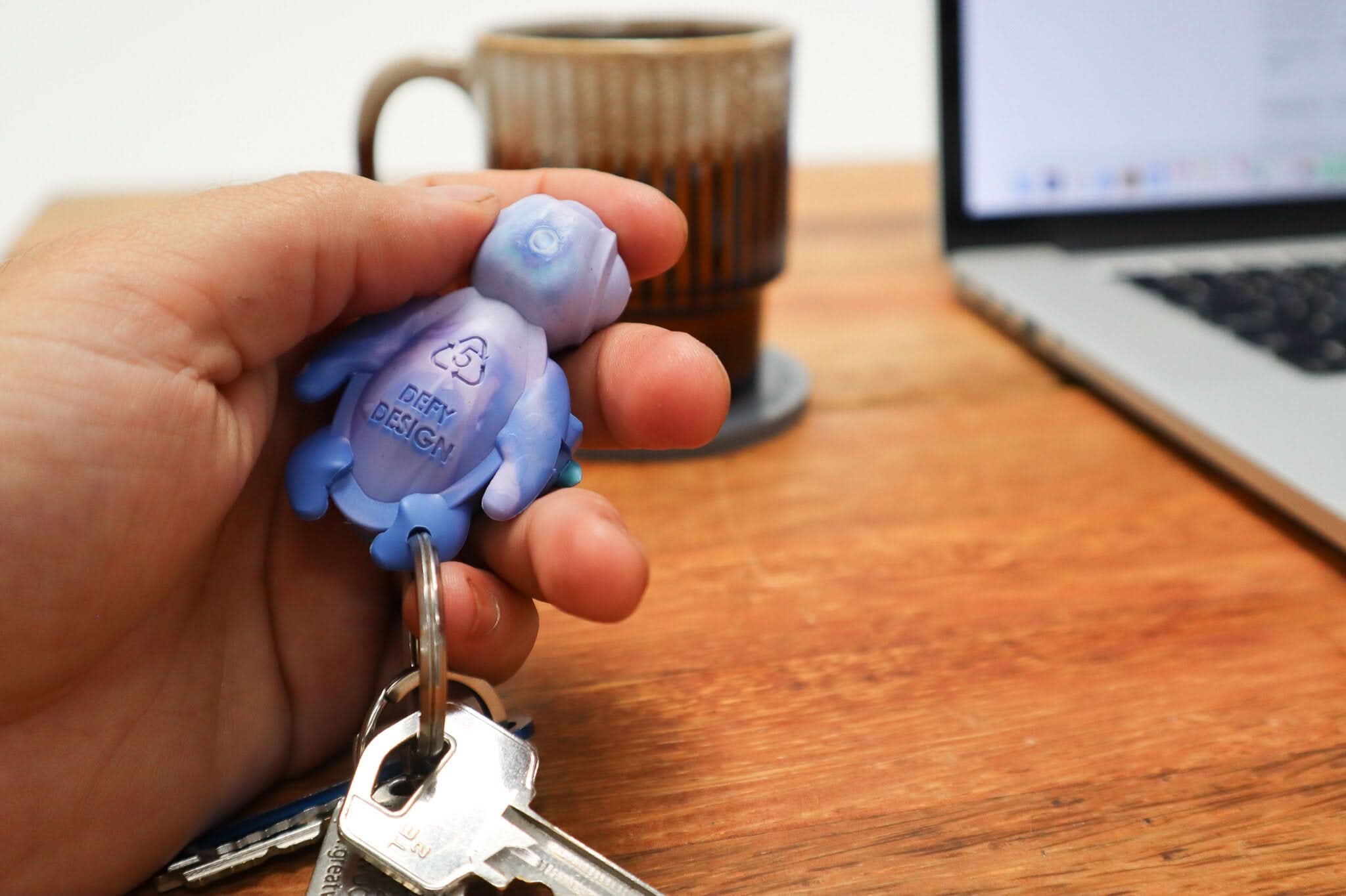Calm Buddi Turtle Harm Minimisation Tool on Custom Kaiko Keyring — My ...