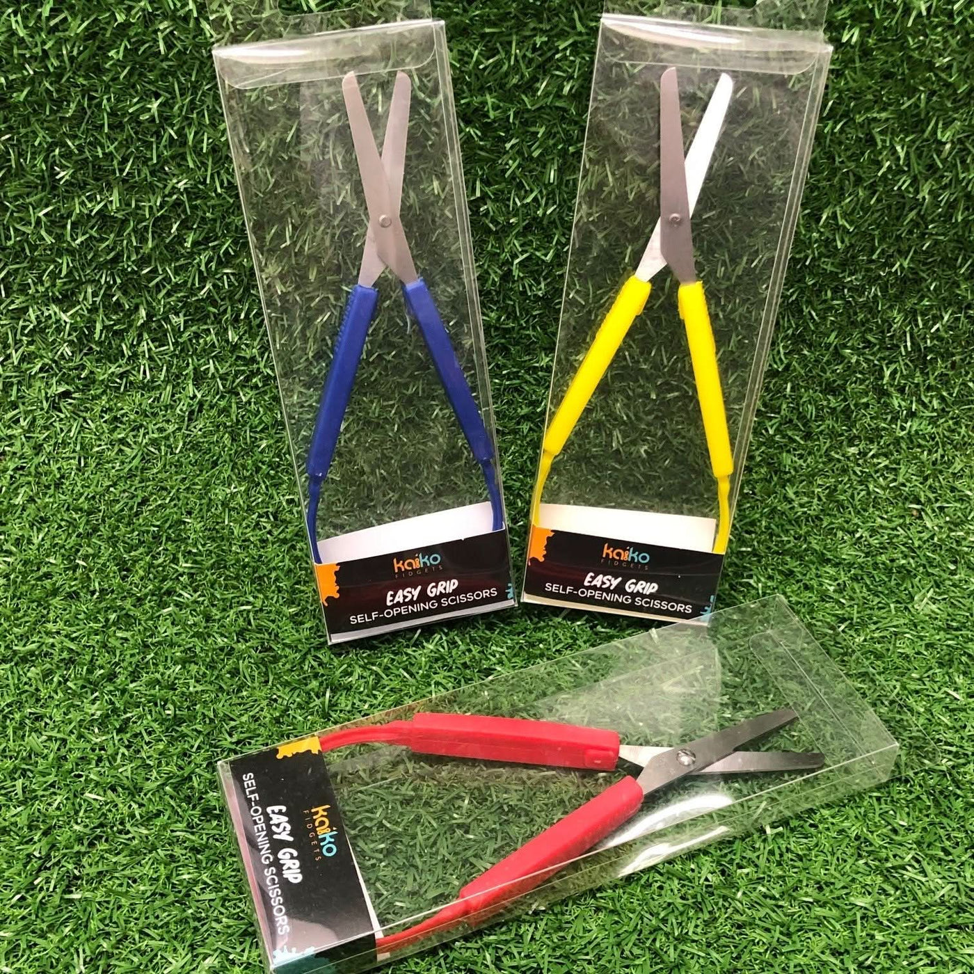 My Sensory Store Easy Grip spring Loaded' Scissors