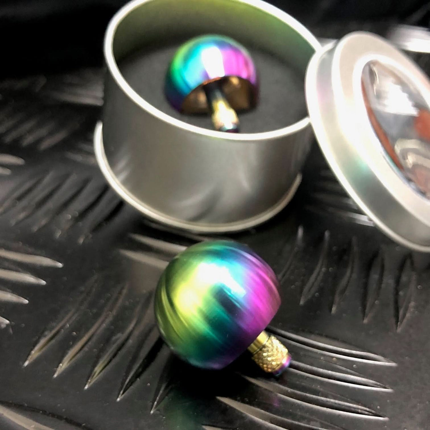 Oil Slick Atomic Spinner — My Sensory Store